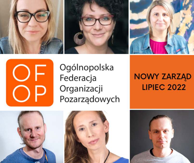 Nowy Zarząd OFOP – Ogólnopolska Federacja Organizacji Pozarządowych